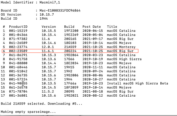 No 11.6.1 from Catalina? · Issue #160 · grahampugh/erase-install · GitHub