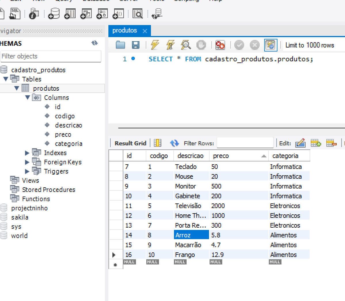 GitHub - christiansousadev/cadastro-de-produtos: Cadastro de produtos com MySQL