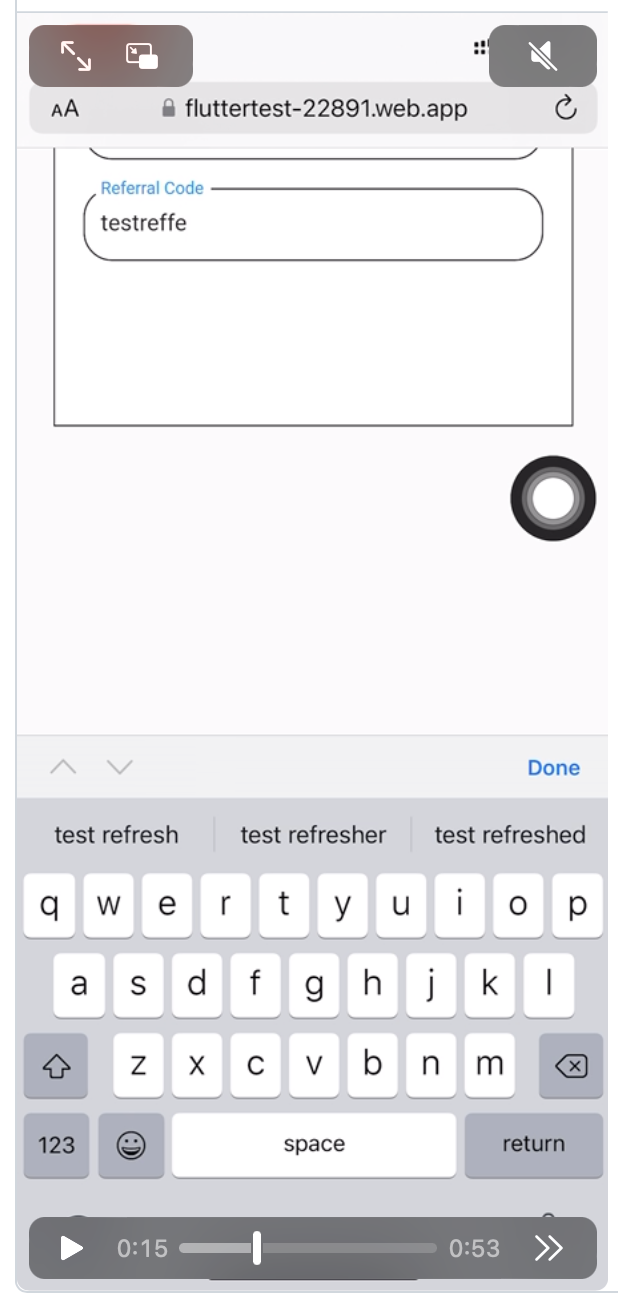 [web] Occasionally The Navigation Bar Disappears On Pages With Input Boxes · Issue 110258