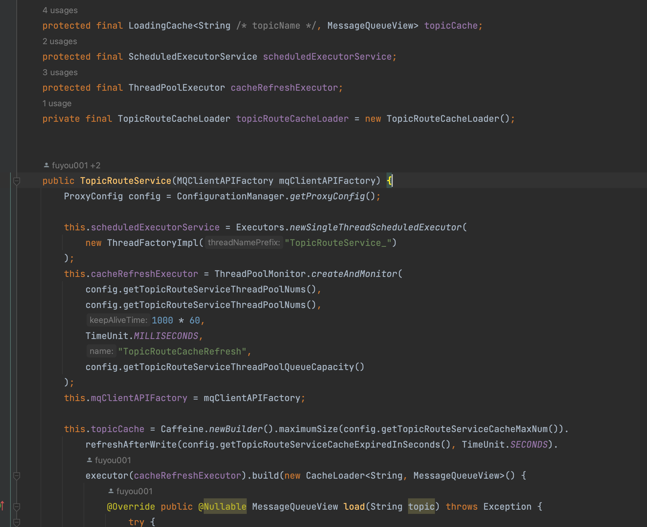 Replace guava LoadingCache with caffeine LoadingCache in proxy service · Issue #6535 · apache ...