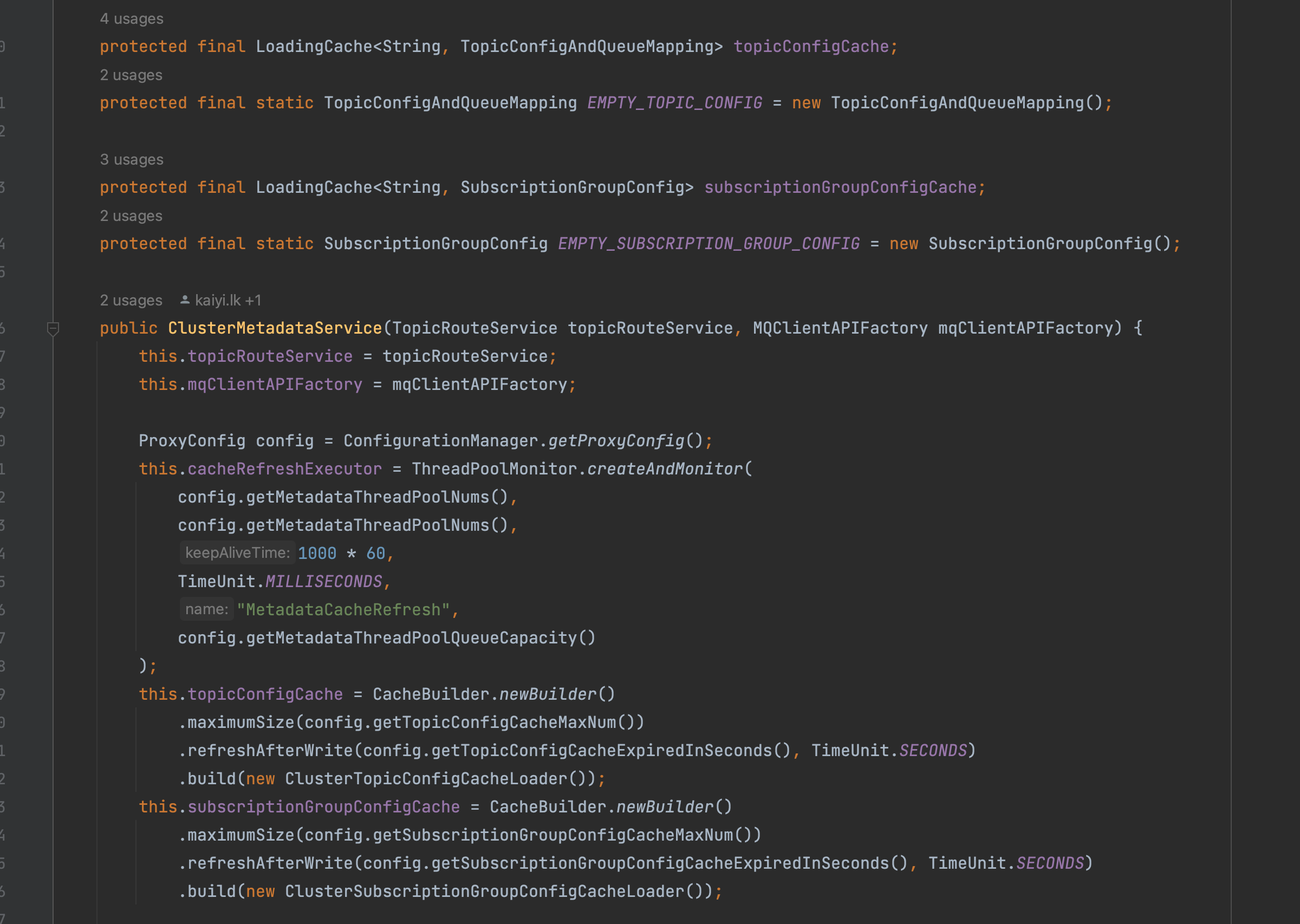 Replace guava LoadingCache with caffeine LoadingCache in proxy service · Issue #6535 · apache ...