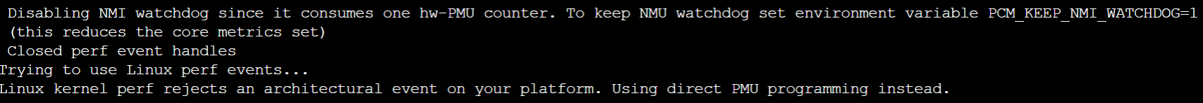 Memory Read and Write return zero even secure boot is disabled · Issue #489 · intel/pcm · GitHub