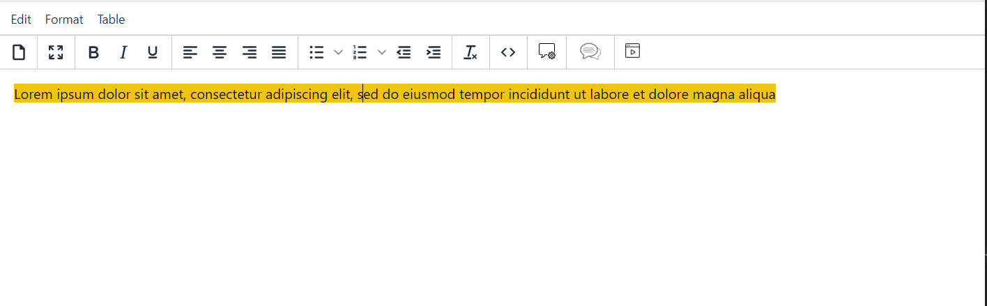 Text Formattting Is Not Working For Lectiongetcontent · Issue 6954 · Tinymce 