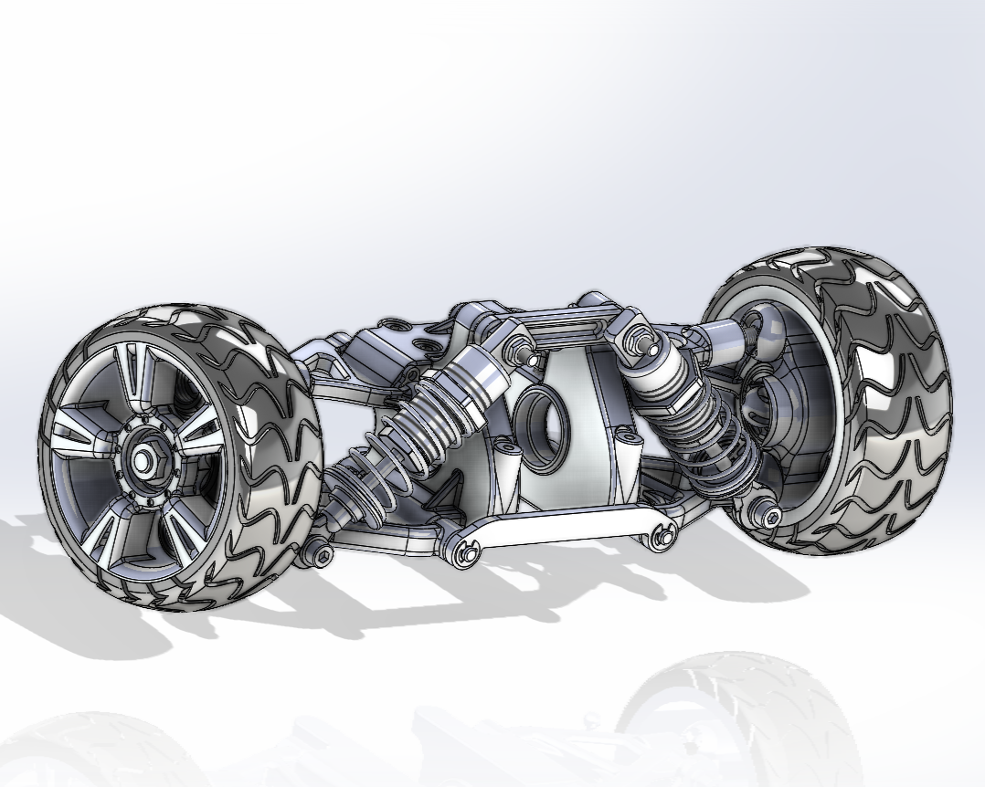 GitHub - moezdurrani/Suspension: Suspension of the front wheel of a four-wheel drive vehicle