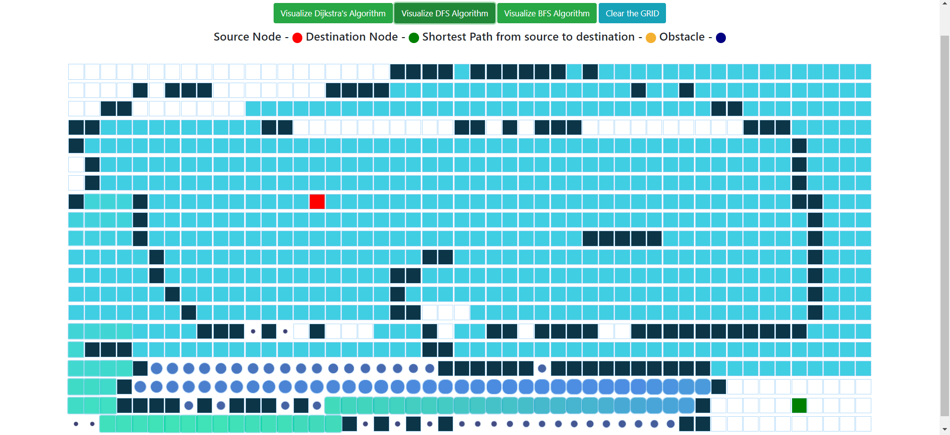 Github Sahityapottipathfindervisualizer