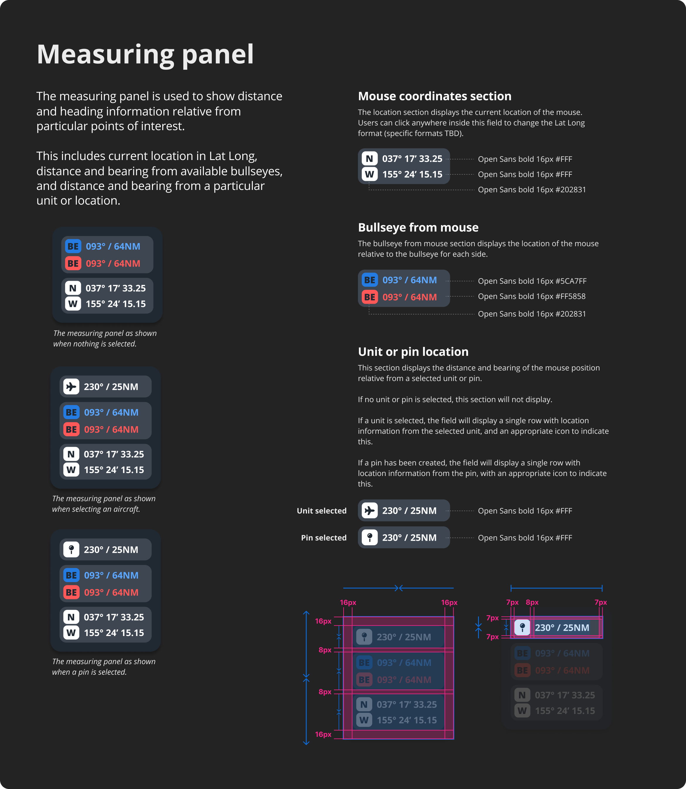 Styling and functionality of measuring panel incorrect · Issue #161 · Pax1601/DCSOlympus · GitHub