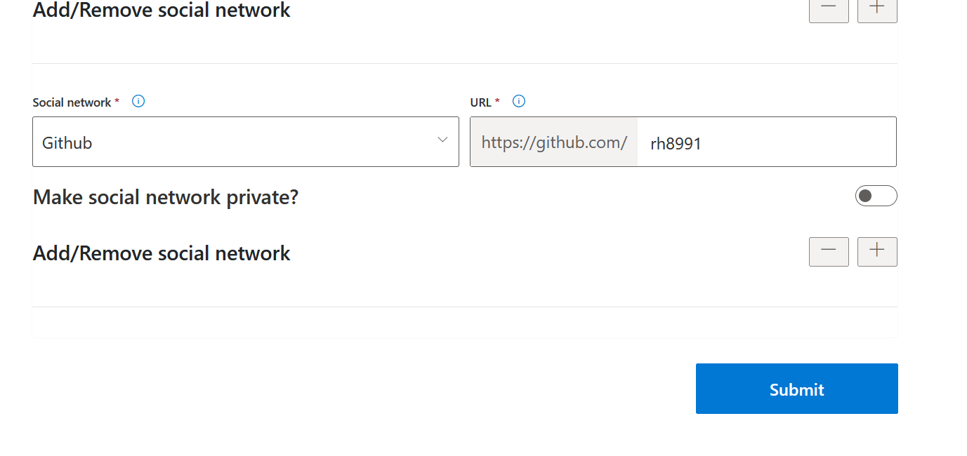 Issue: submiting profile after editing · Issue #26 · microsoft/studentambassadors · GitHub