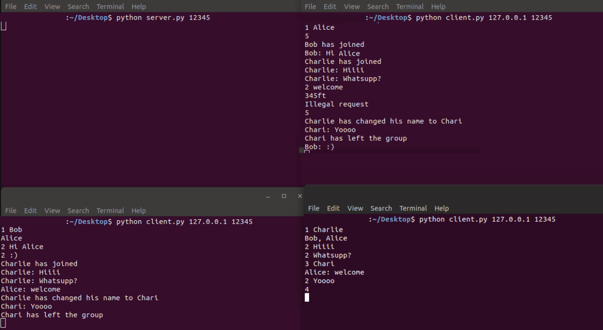Github Talmizrahiiudp Virtualchat A Virtual Chat Group System As Part Of Computer Networks 5448