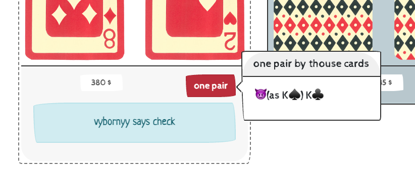 GitHub - MishaVyb/bizarre-poker: Web application for playing in poker with extended rules 🤡