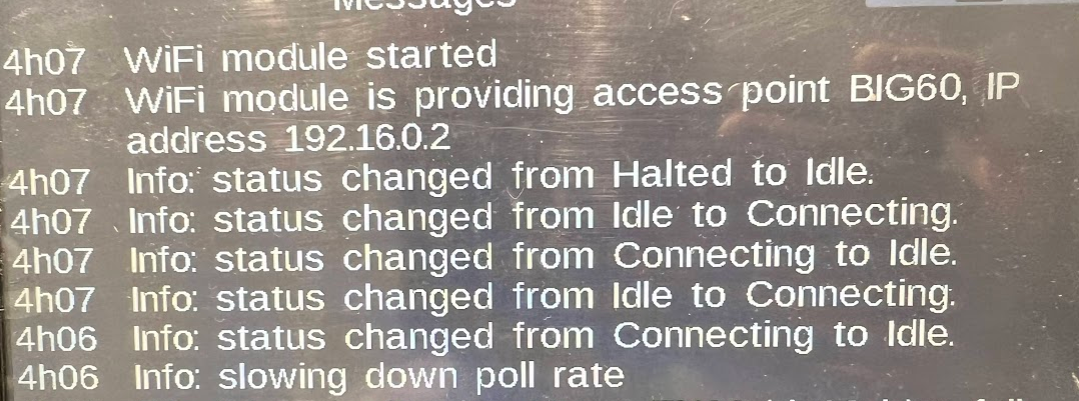 Add switch to disable status logging · Issue #279 · Duet3D/PanelDueFirmware · GitHub
