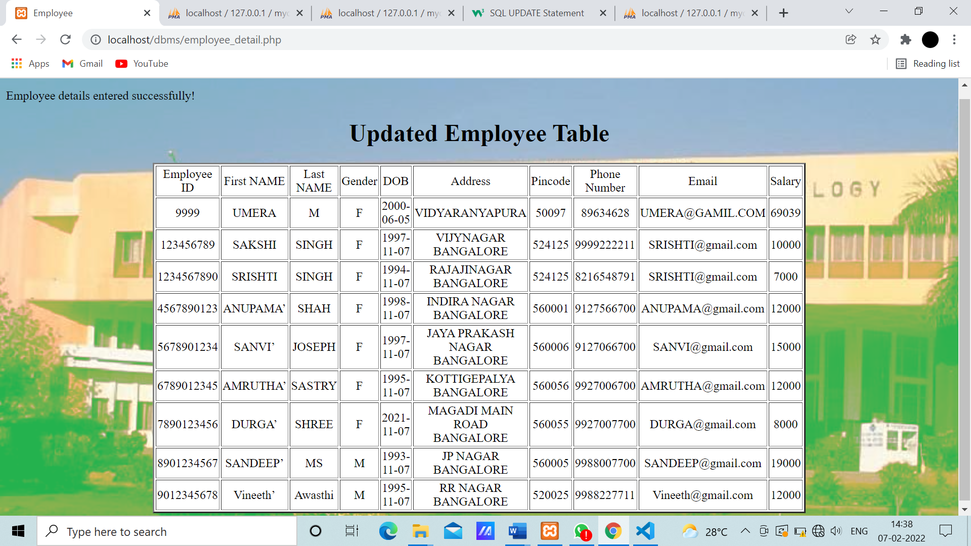 GitHub - UmeraM/Salon-Database-Management