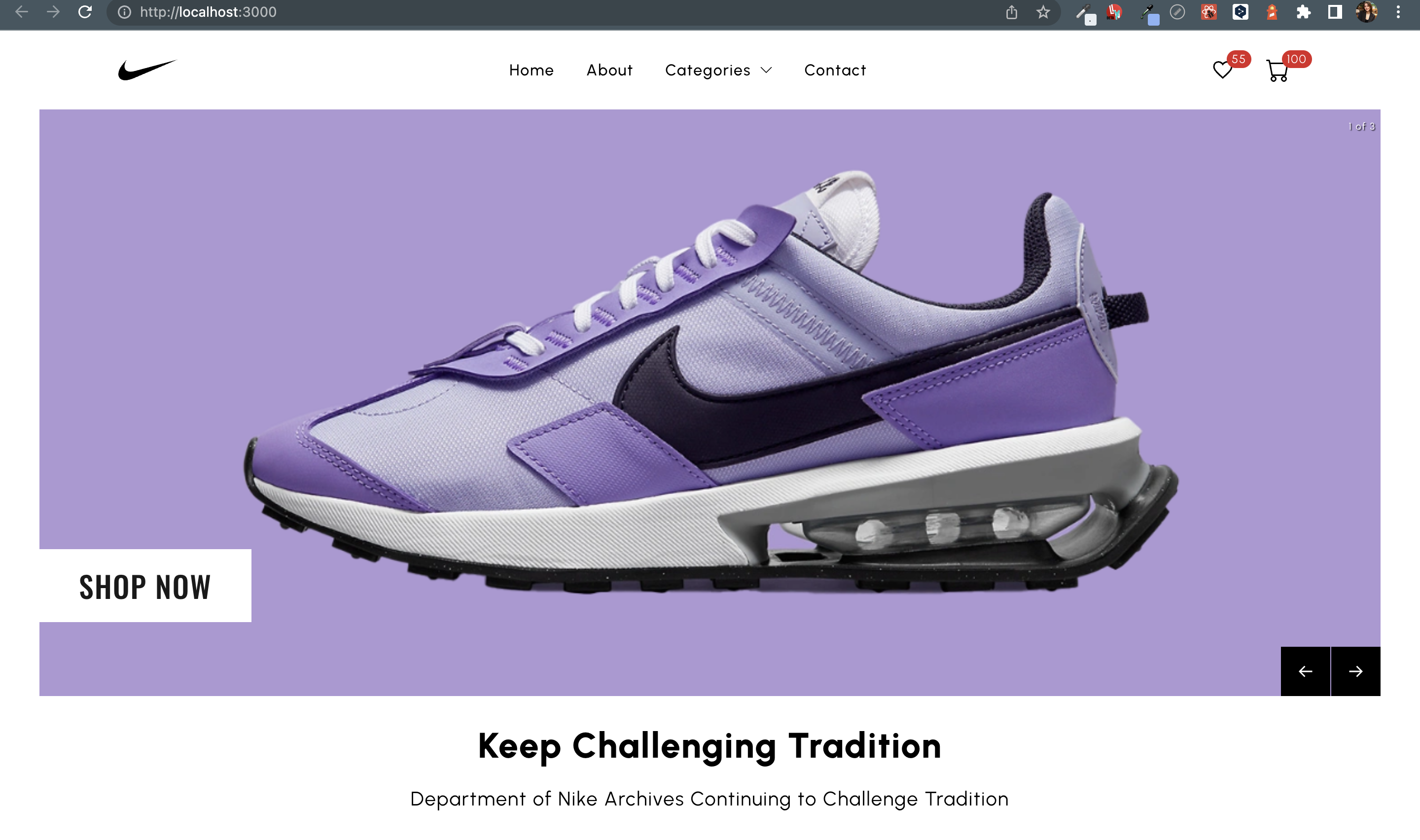 GitHub - YildizDikme/Nike-Clone-React-Project: Next.js Project