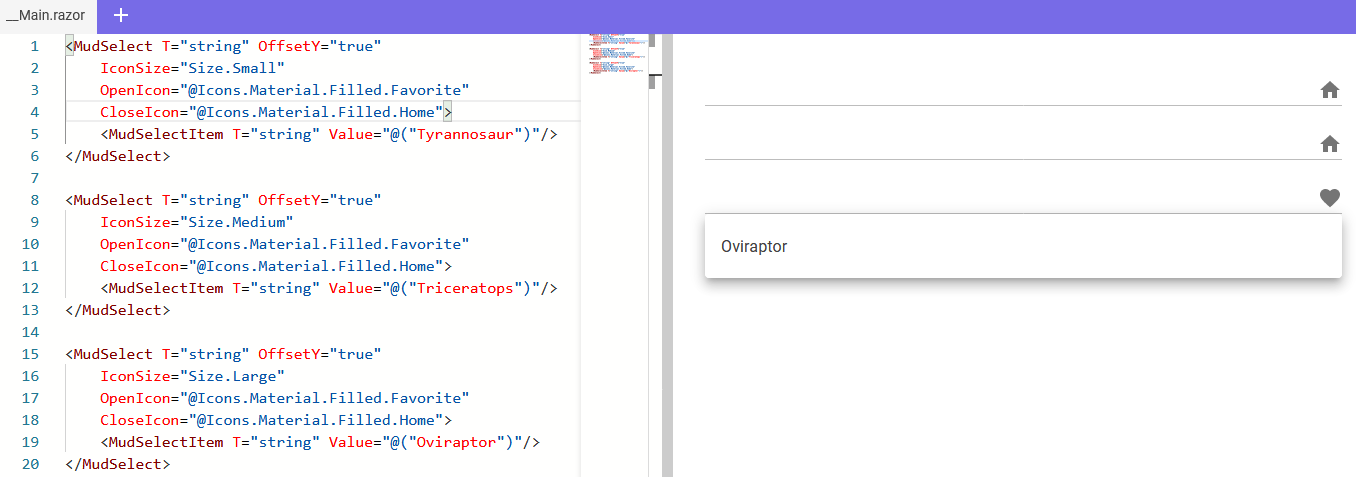 MudSelect with IconSize has no effect · Issue #1375 · MudBlazor/MudBlazor · GitHub