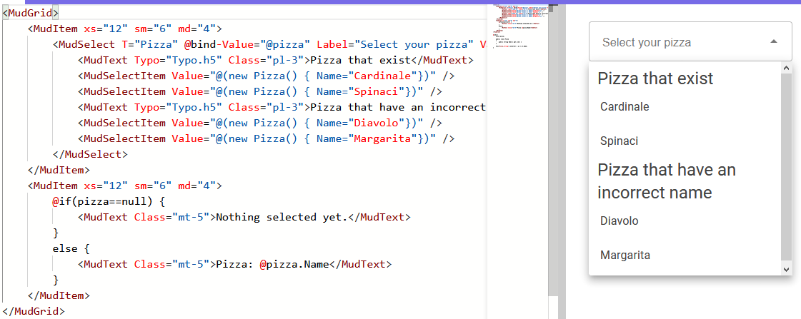 MudSelect group · Issue #411 · MudBlazor/MudBlazor · GitHub