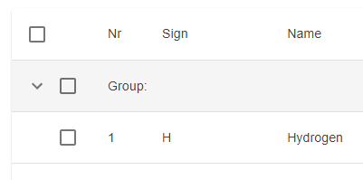 MudTable: Items of collapsed Groups are not checked when checking the main checkbox · Issue ...