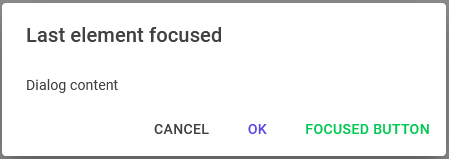 MudDialog DefaultFocus parameter has no visual effect · Issue #4283 · MudBlazor/MudBlazor · GitHub