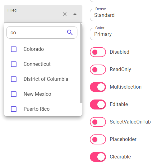 Comboxbox Multiselection Editable Filter Mouse Click Clears Searchbox · Issue 306