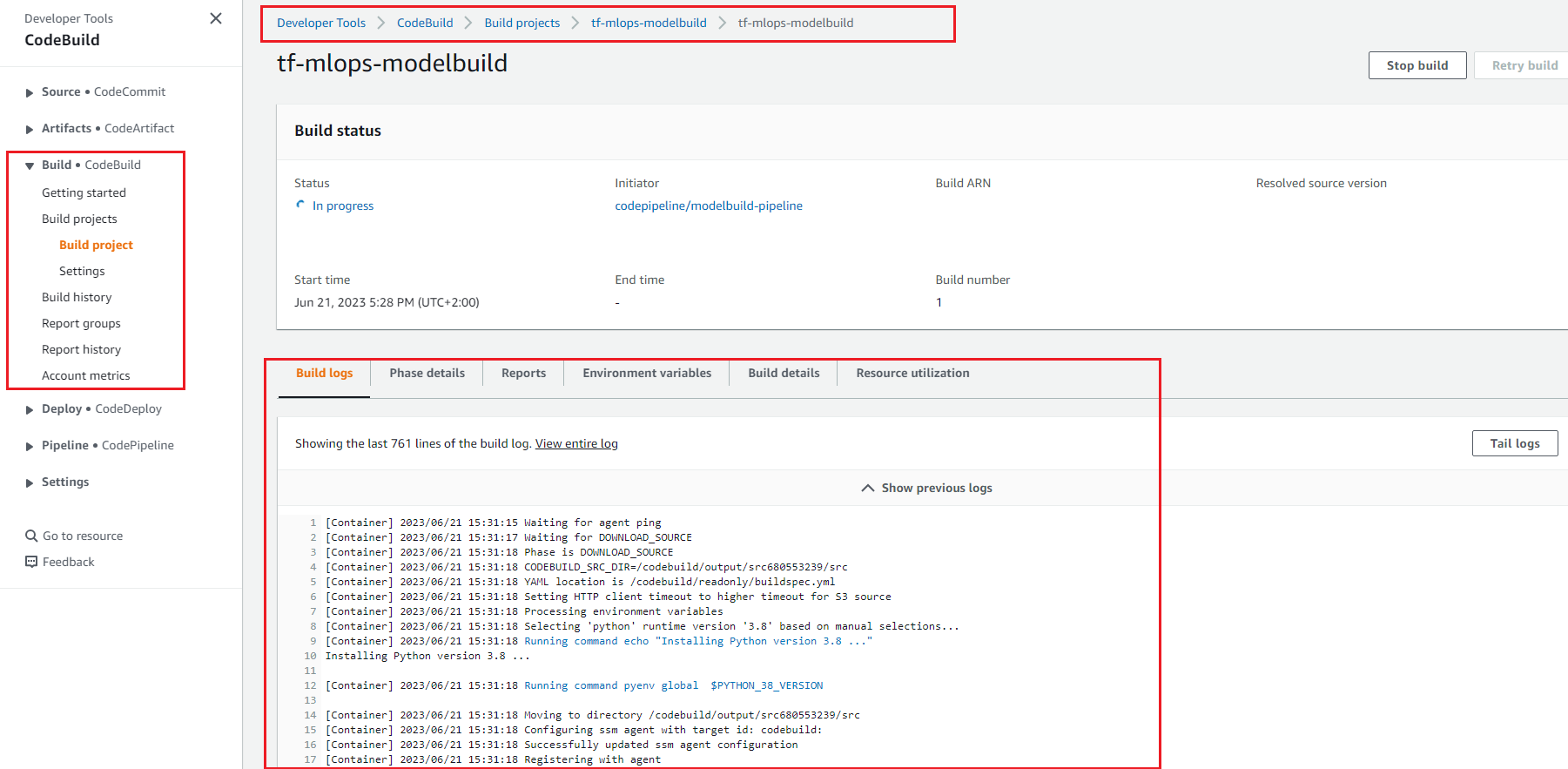 Fast Terraformsample10 Mlops Sagemaker Github Codepipeline Codebuild Codedeploymd At Main