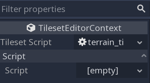 tileset_script vs script in tileset editor!! · Issue #23385 · godotengine/godot · GitHub