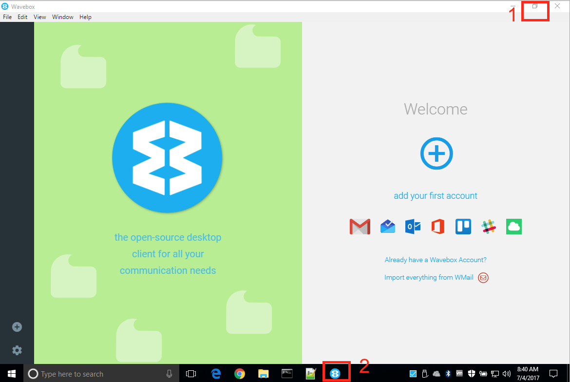 After minimizing, Wavebox is no longer in full screen · Issue #293 · wavebox/waveboxapp · GitHub