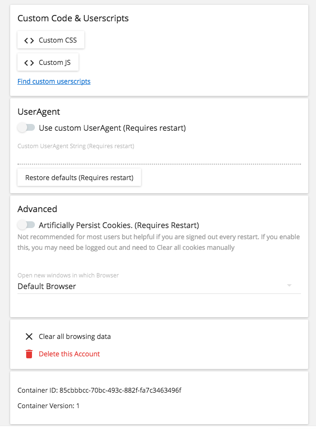 [Request] User Agent Per Account · Issue #185 · wavebox/waveboxapp · GitHub