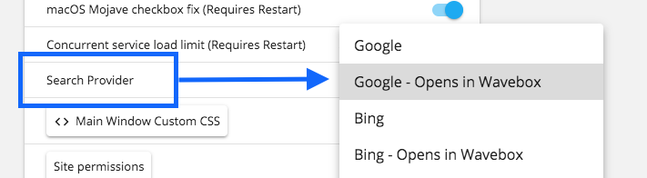 Search Google for ... Always Opens System Default Browser · Issue #848 · wavebox/waveboxapp · GitHub
