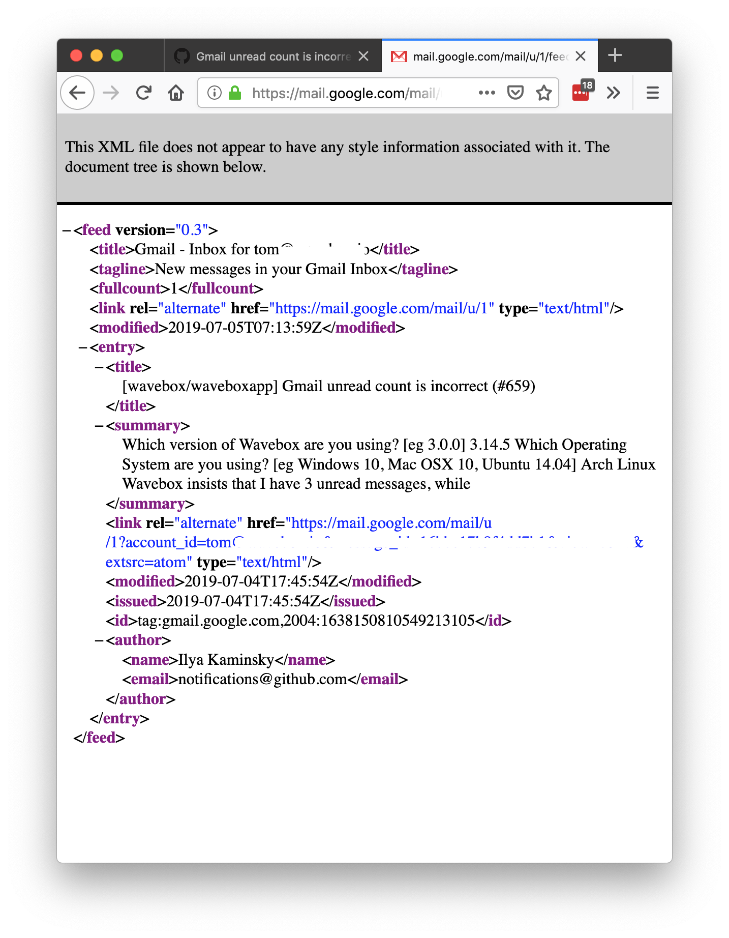 Gmail unread count is incorrect · Issue #659 · wavebox/waveboxapp · GitHub