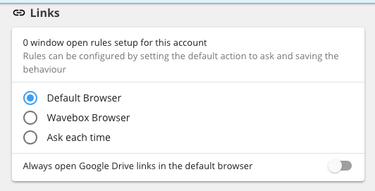 GitHub account opening all links inside Wavebox · Issue #1100 · wavebox/waveboxapp · GitHub