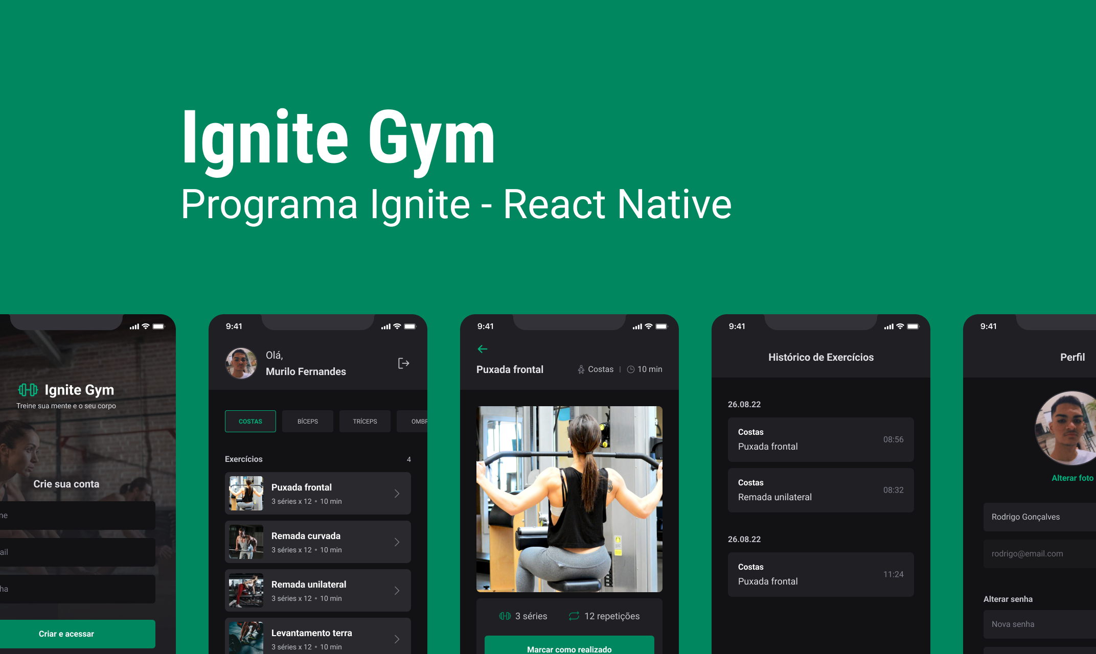GitHub - MuriloFernandesDev/IgniteGym
