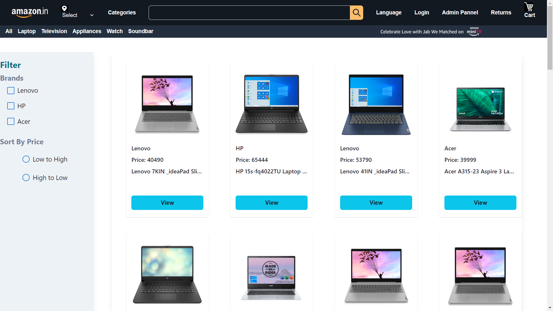 GitHub - p9168247913/Amazon_Clone: Amazon is India’s first Omni channel ...