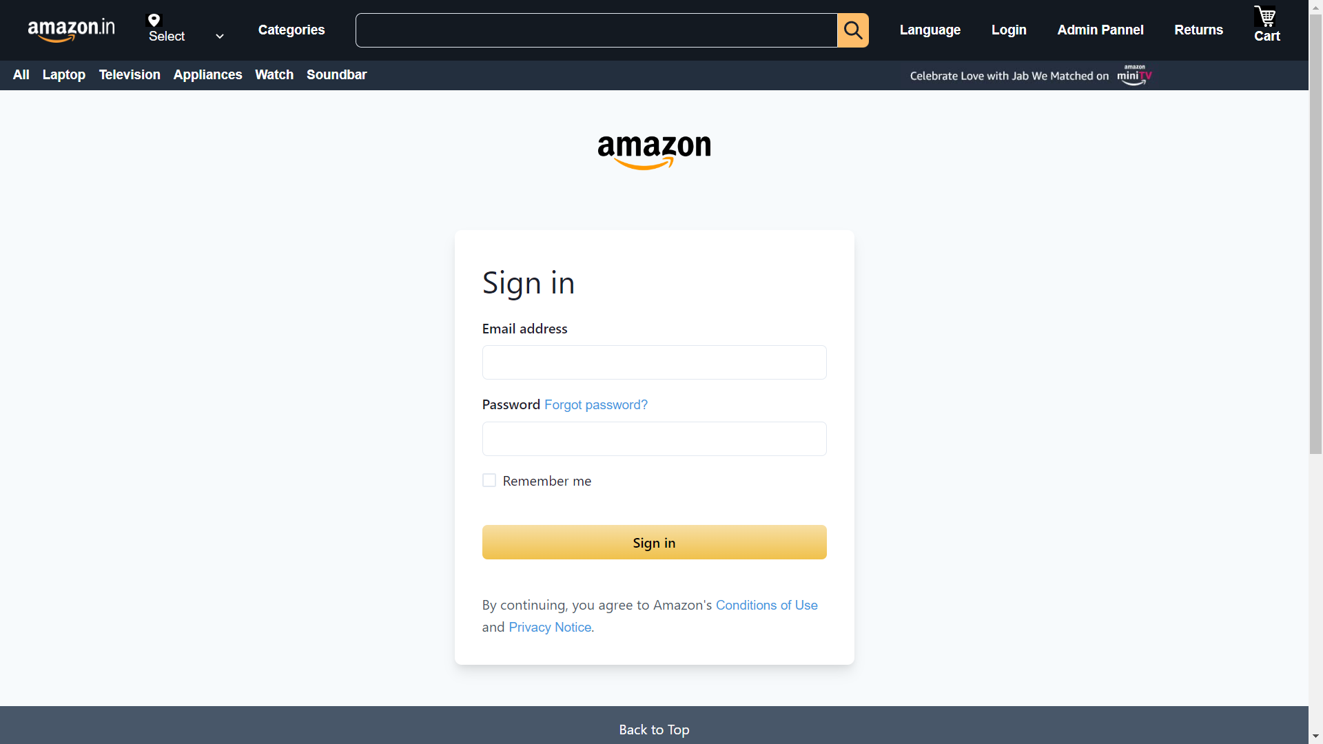 GitHub - p9168247913/Amazon_Clone: Amazon is India’s first Omni channel ...