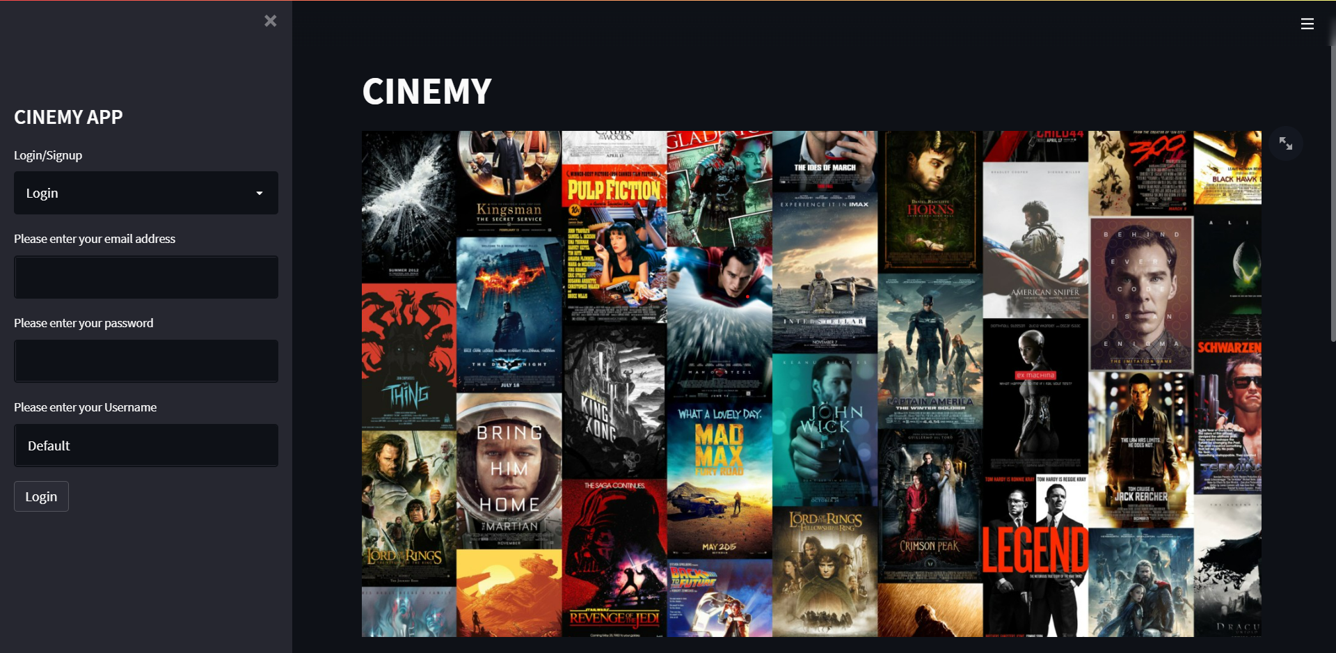 GitHub - bhavna-awasthi/Cinmey-Movie-Recommendation-System