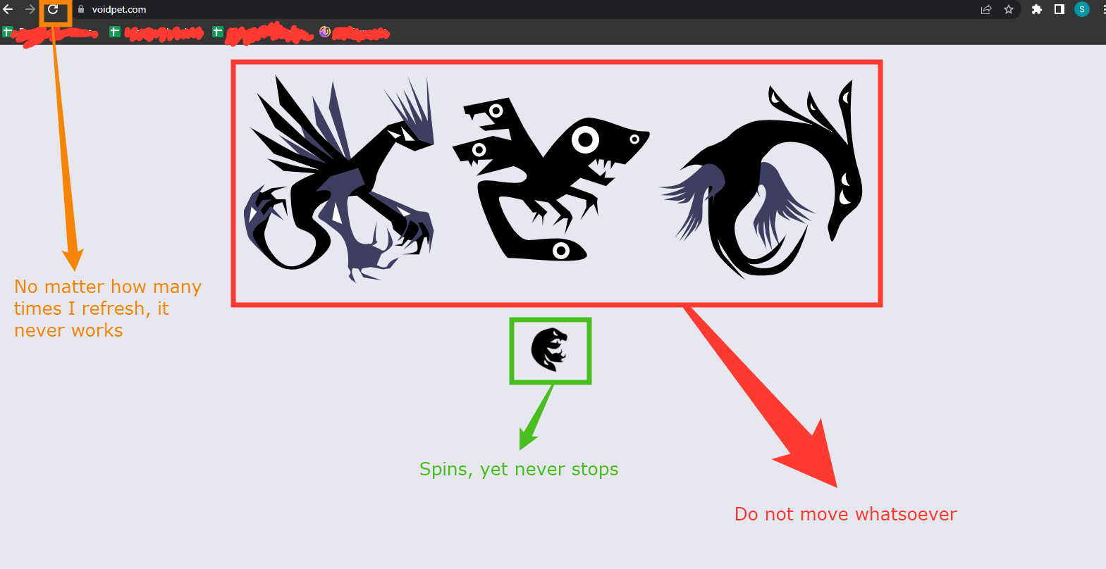 Unable to load voidpets via laptop · Issue #428 · voidpet/bugs · GitHub