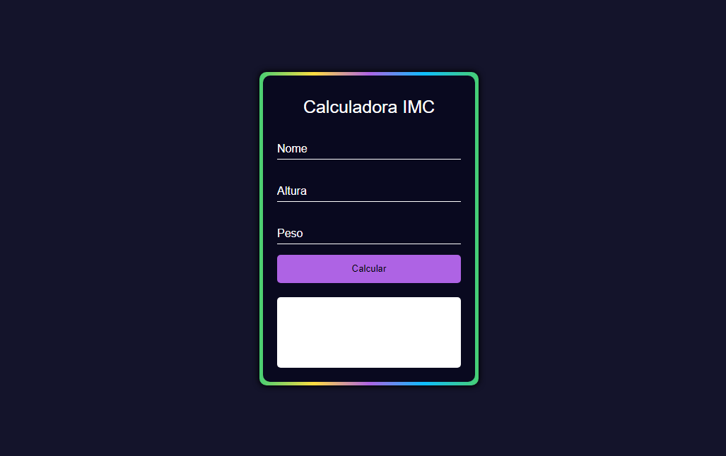 GitHub - AllmirSantos/Calculadora-IMC