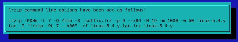 ANN: Front-end for lrzip · Issue #169 · ckolivas/lrzip · GitHub