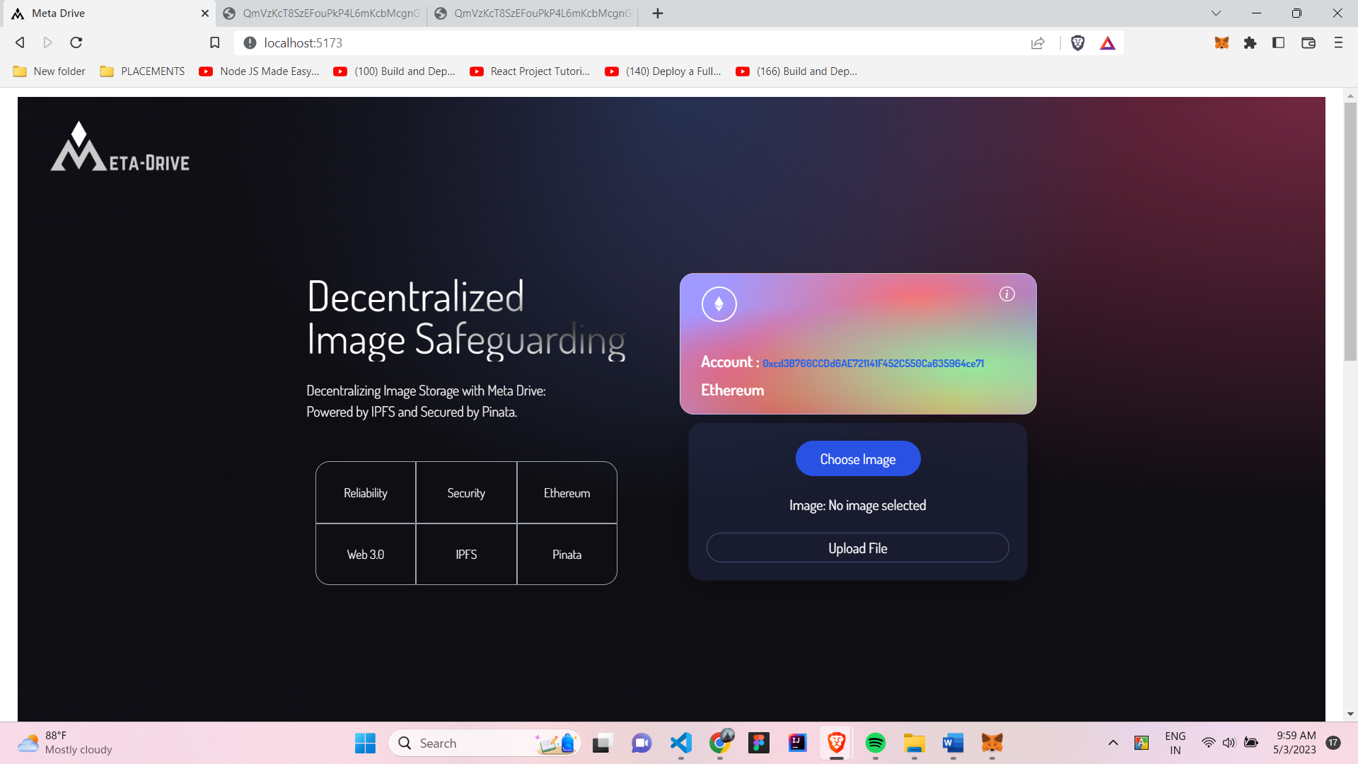 GitHub - iamaditiray/Meta-Drive: This project develops a Decentralized ...