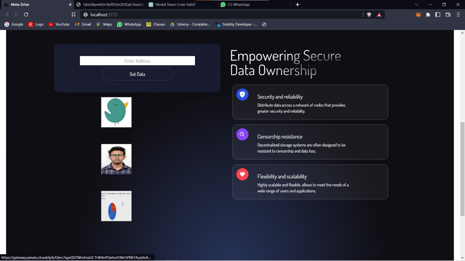 GitHub - iamaditiray/Meta-Drive: This project develops a Decentralized application "Meta-drive ...