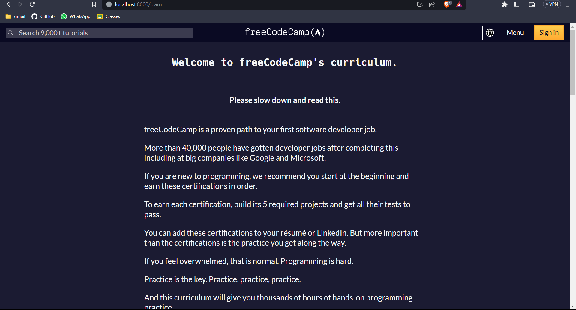 Improve the navbar UI · Issue #50610 · freeCodeCamp/freeCodeCamp · GitHub