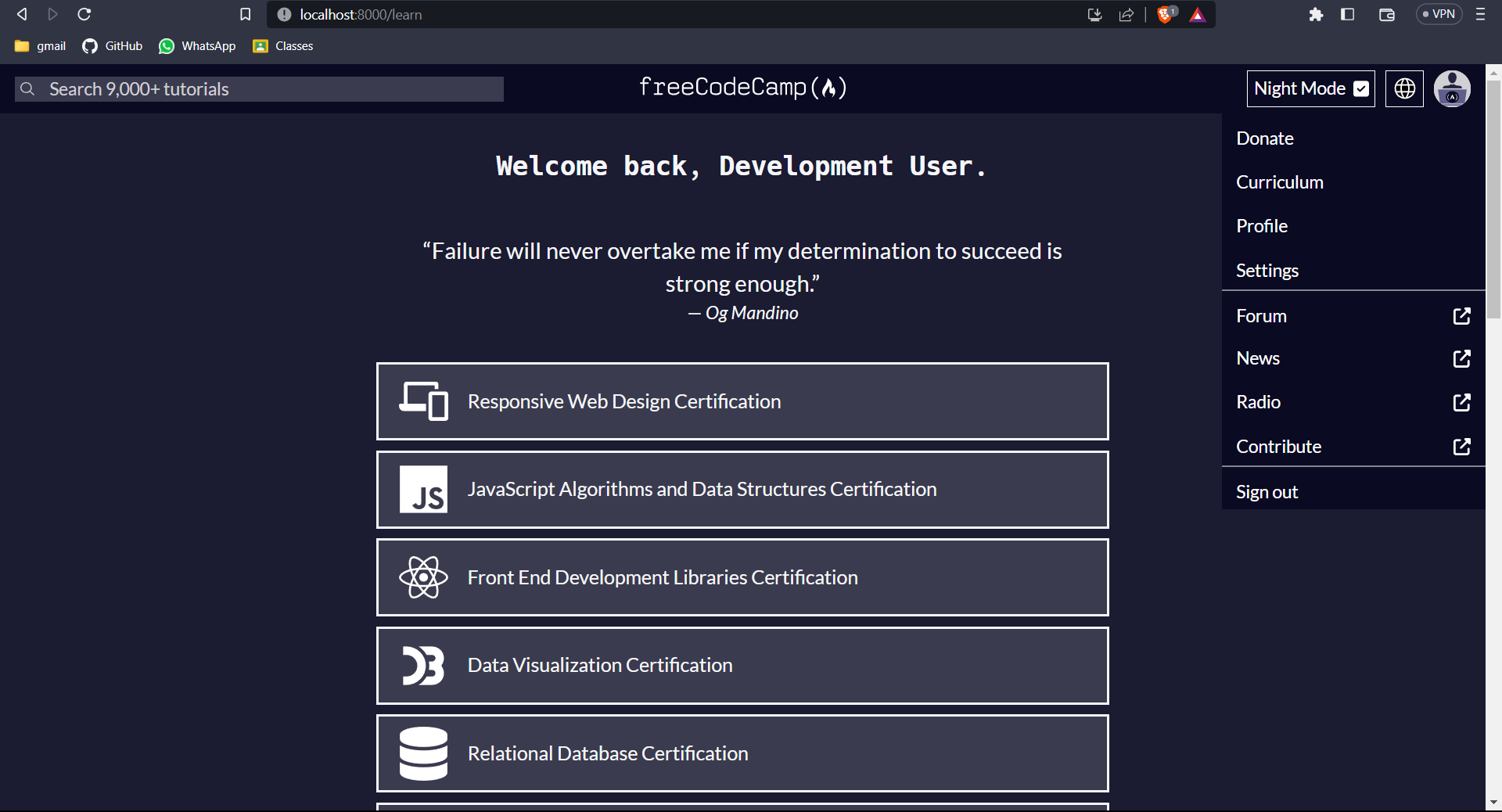Improve the navbar UI · Issue #50610 · freeCodeCamp/freeCodeCamp · GitHub