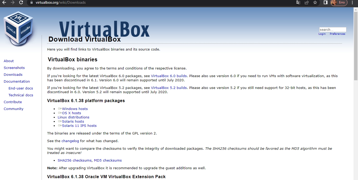 GitHub - marciahenriquess/linux-VMBox: Repositório criado para documentar o processo de ...