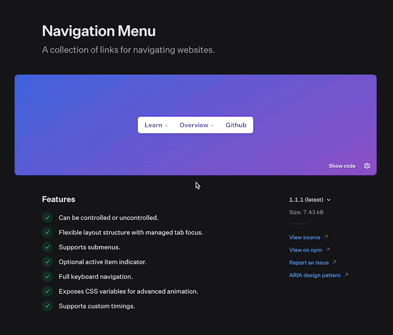 Navigation Menu is cut-off or cropped · Issue #499 · radix-ui/website ...