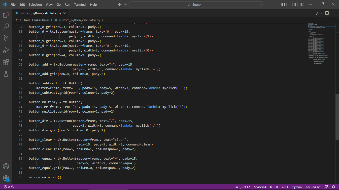 GitHub - wafflez5/customised-calculator