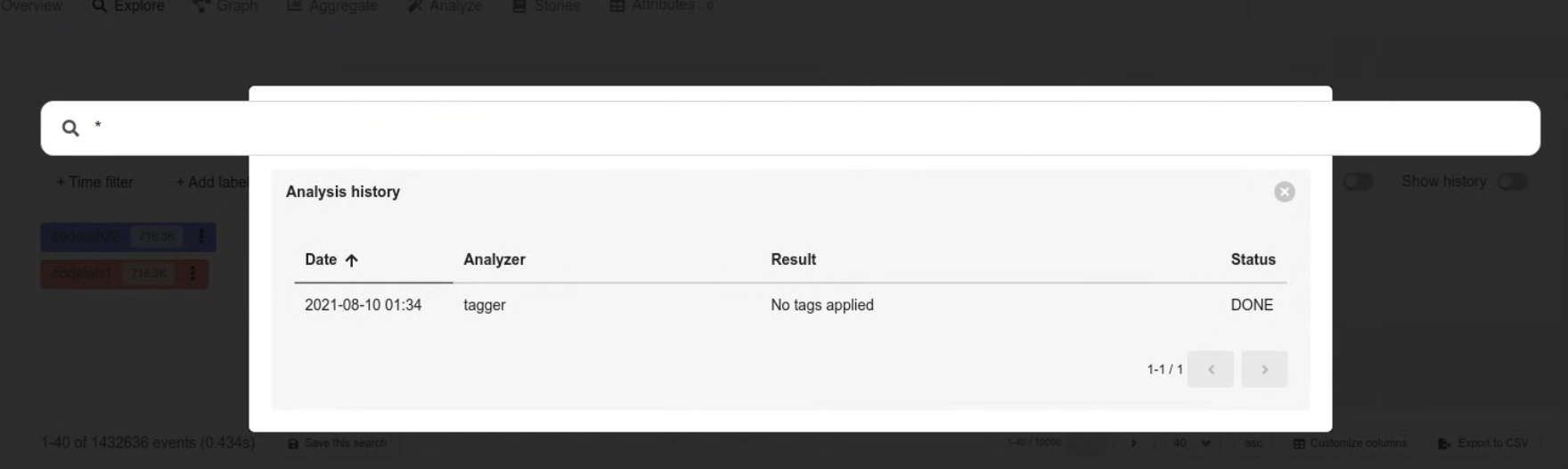 UI: Vertical 3-dots on Timeline Chips · Issue #1841 · google/timesketch · GitHub