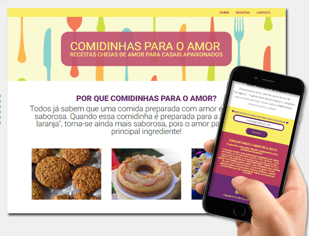 GitHub - JethroTiago/comidinhas-para-o-amor: Página web de receitinhas especiais para namorados