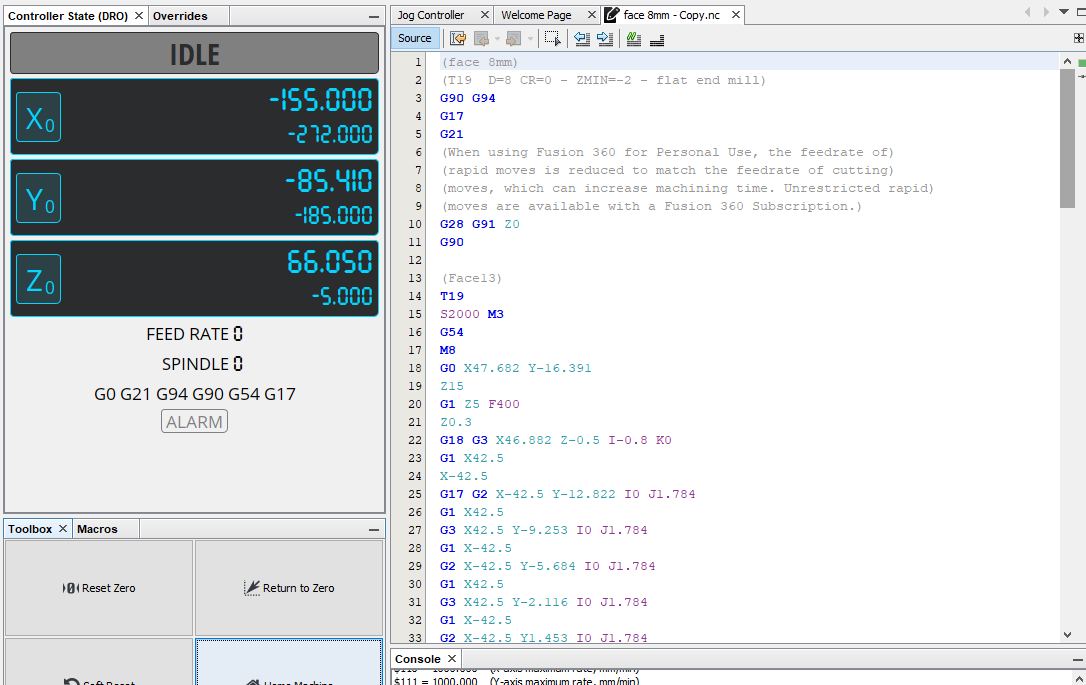 After succesfull home the machine first move is to Z=0, this triggers alarm · Issue #1776 · grbl ...