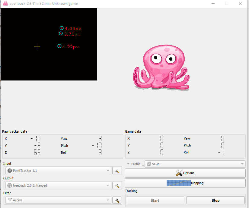 Octopus not moving · Issue #1002 · opentrack/opentrack · GitHub