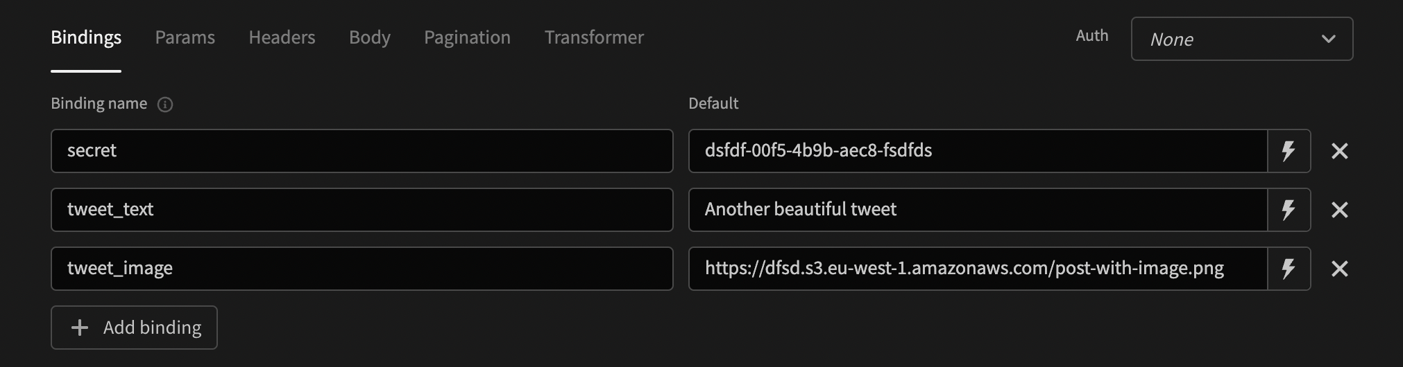 Are defaults for REST datasource binding made mandatory? · Budibase budibase · Discussion #6775 ...