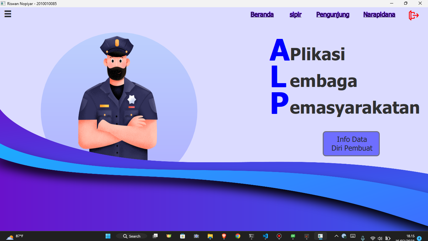 GitHub - Riswan-Nopiyar/UAS-visual-3-SI-Penjara