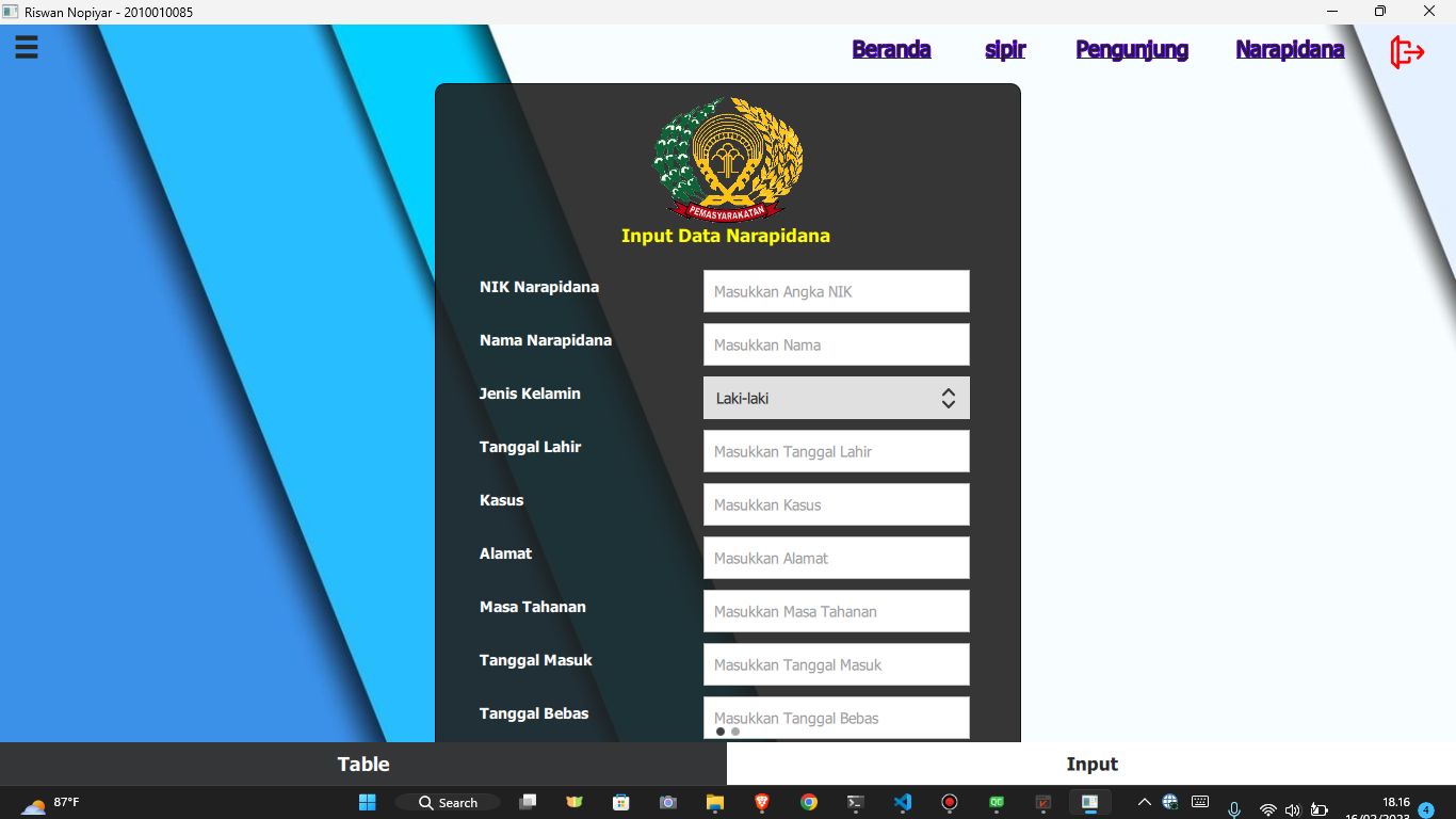 GitHub - Riswan-Nopiyar/UAS-visual-3-SI-Penjara