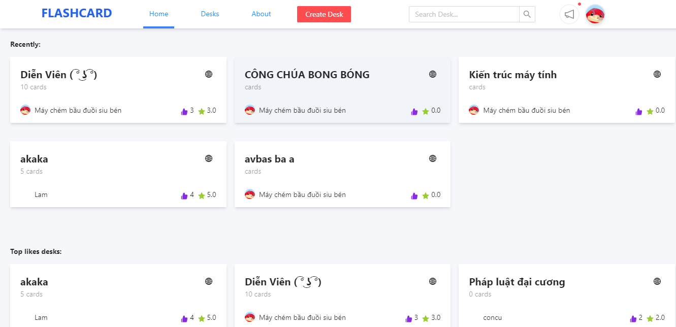 GitHub - mandeptrai1808/flashcard-frontend